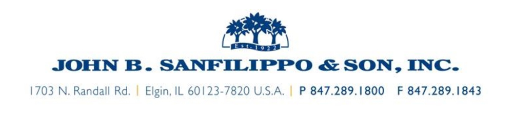 JBSS-Modal-Footer-2020 | John B. Sanfilippo & Son, Inc.
